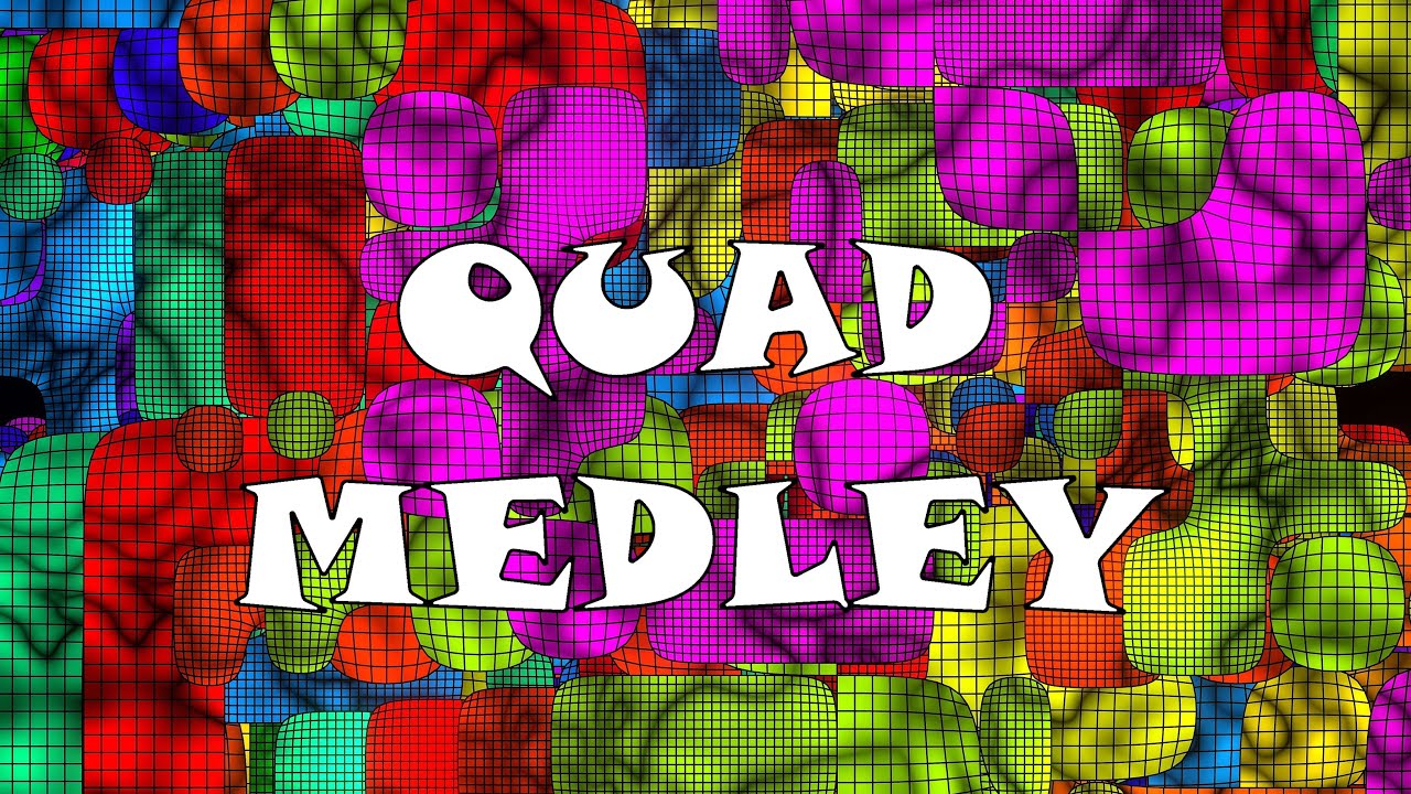 Quad Medley Music Animation - YouTube