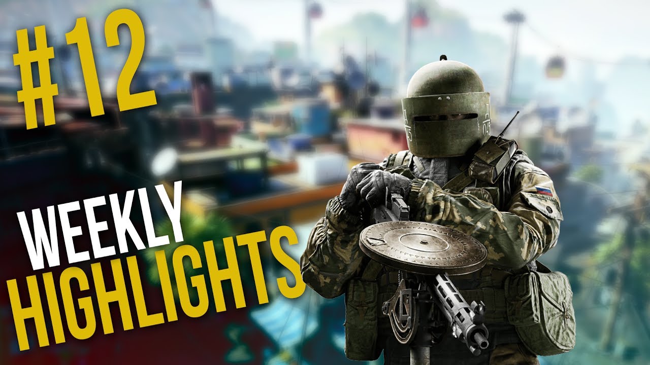WEEKLY HIGHLIGHTS #12 - Tachanka OP!!! - Rainbow Six Siege - YouTube