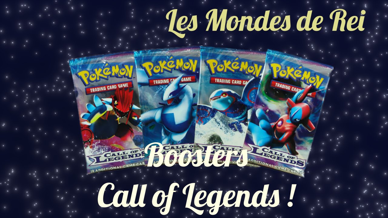 5 boosters Appel des Légendes/UNE SUPERBE SL [POKEMON] - YouTube