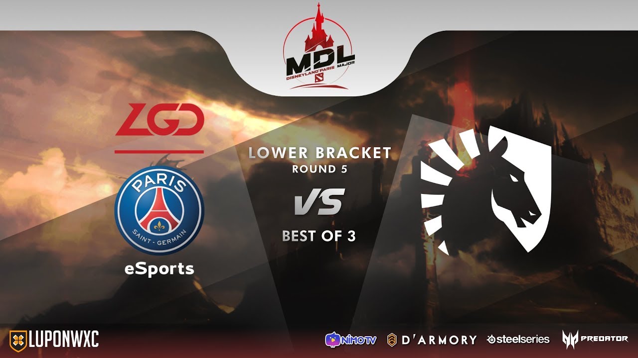 Team Liquid vs PSG.LGD Game 1 (BO1) | MDL Disneyland Paris Major Lower ...