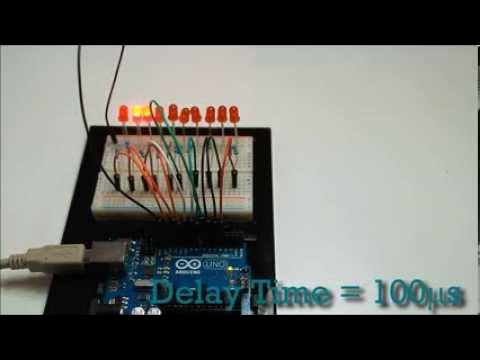 Arduino Project 5: LED Chase Effect - YouTube