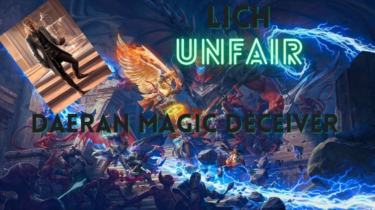 Pathfinder WoTR Lich Ranged team build : Updated Daeran Magic Deceiver ...