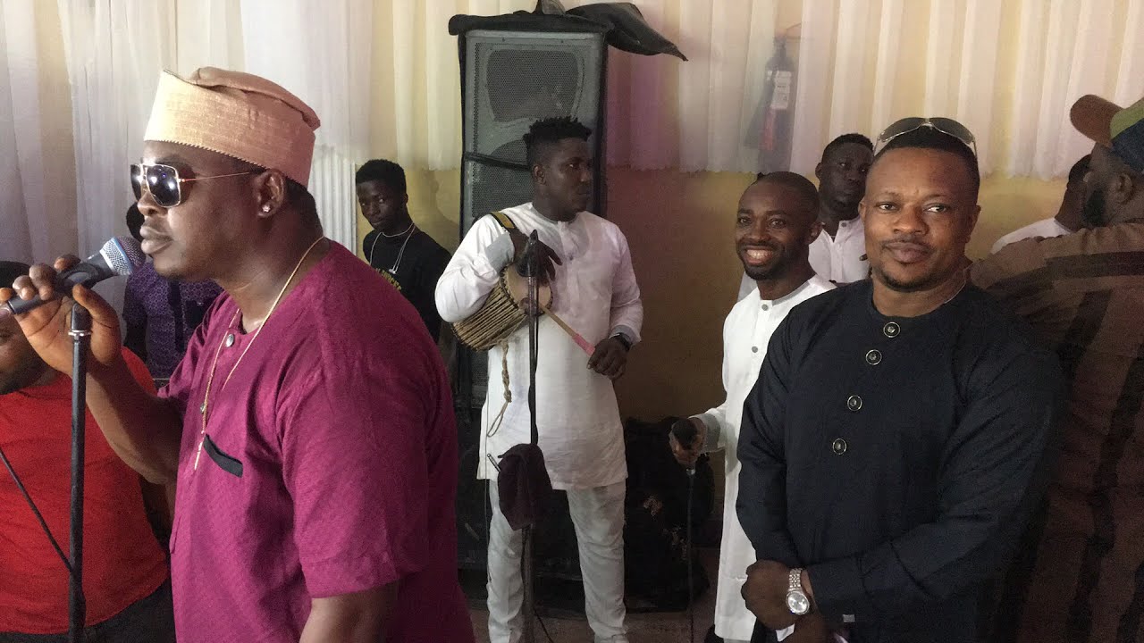 Actors & Acctress storm Kayode Adebayo wedding while Lanre Teriba ...