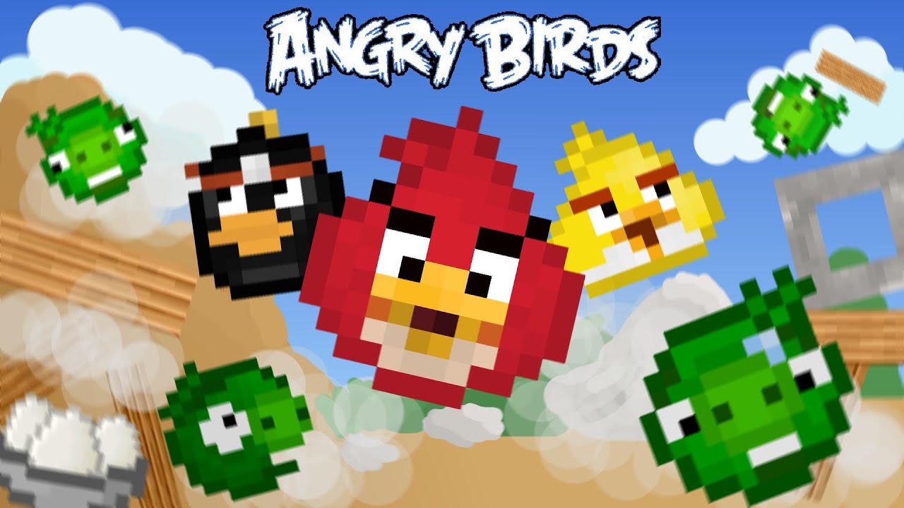 One Take Overview: The Angry Birds Texture Pack - YouTube