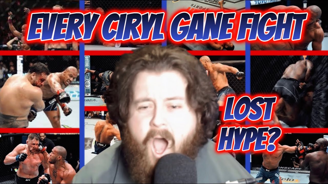 MMA GURU Reacts To EVERY Ciryl Gane FIGHT In The UFC So Far! - YouTube