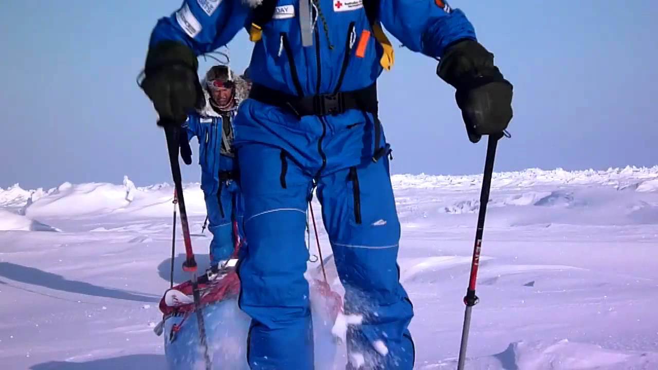Skiing to Canada from the North Pole - YouTube