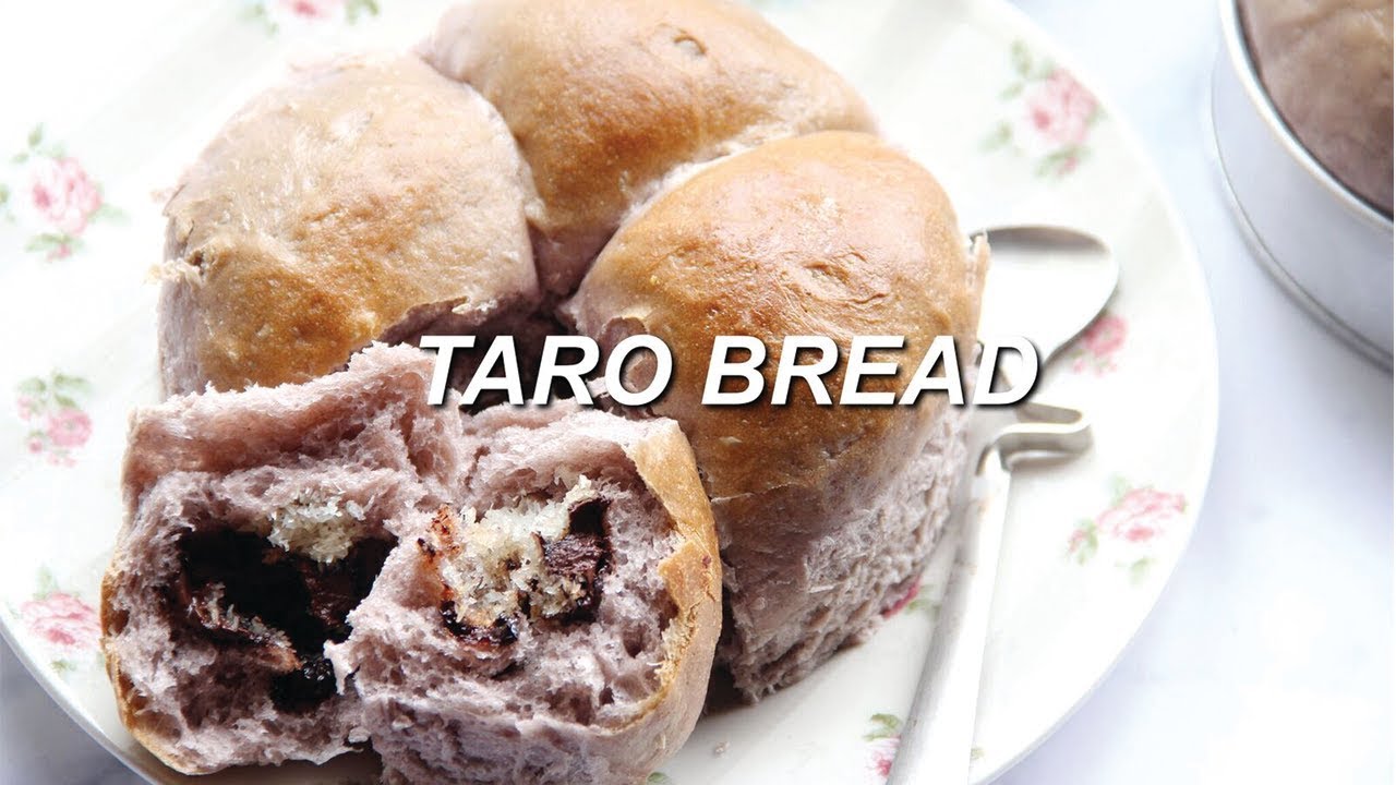 Taro Bread Recipe - YouTube