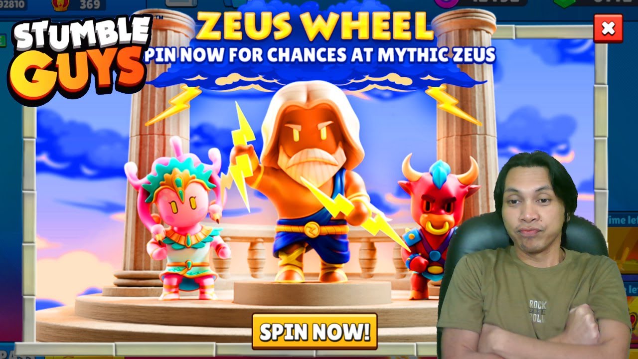 ALL IN GACHA ZEUS SKIN + UPDATE 0.56 NEW MAPS ! PARTY BLOCK DASH ...