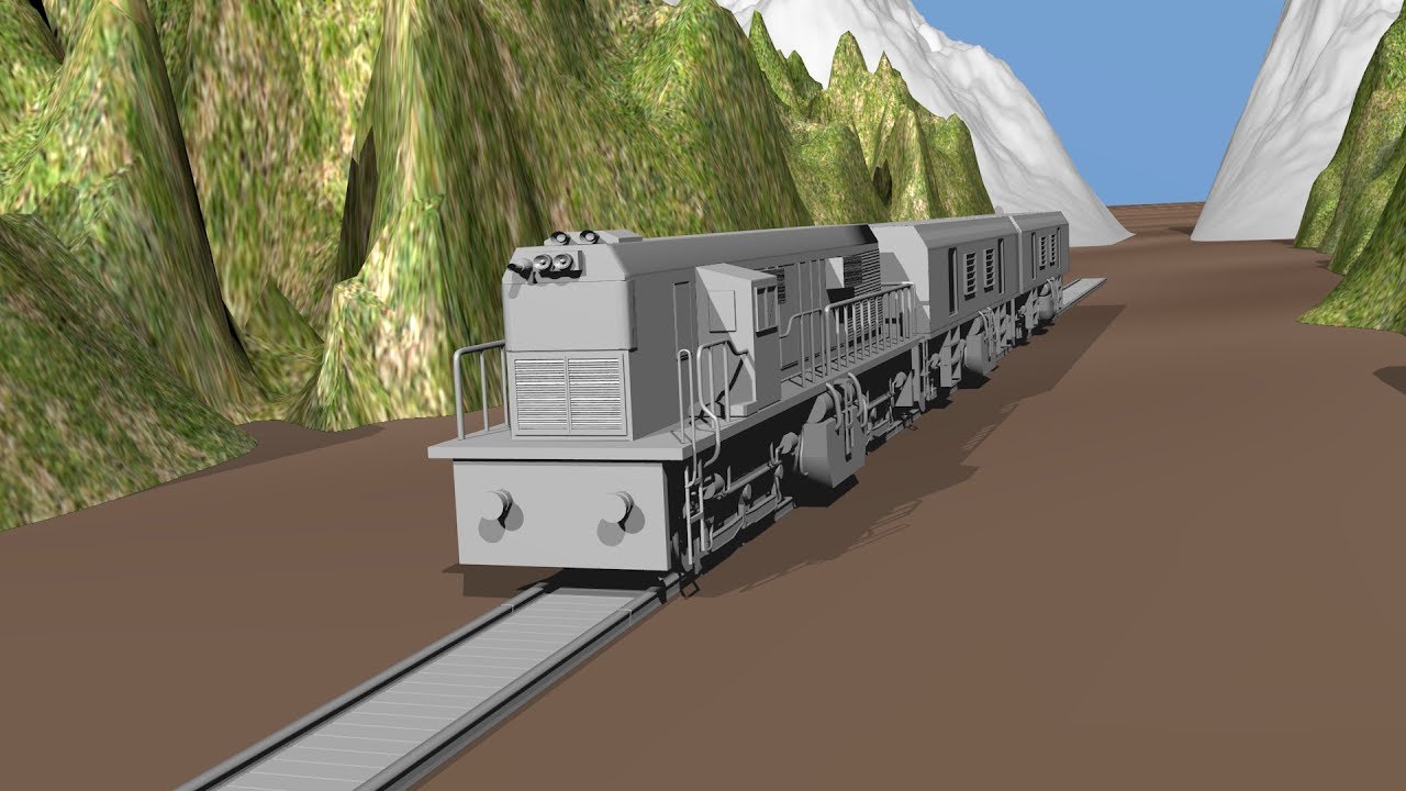 #Maya 3D Timelapse : Full Train Modelling Maya | Maya Tutorial | Making ...