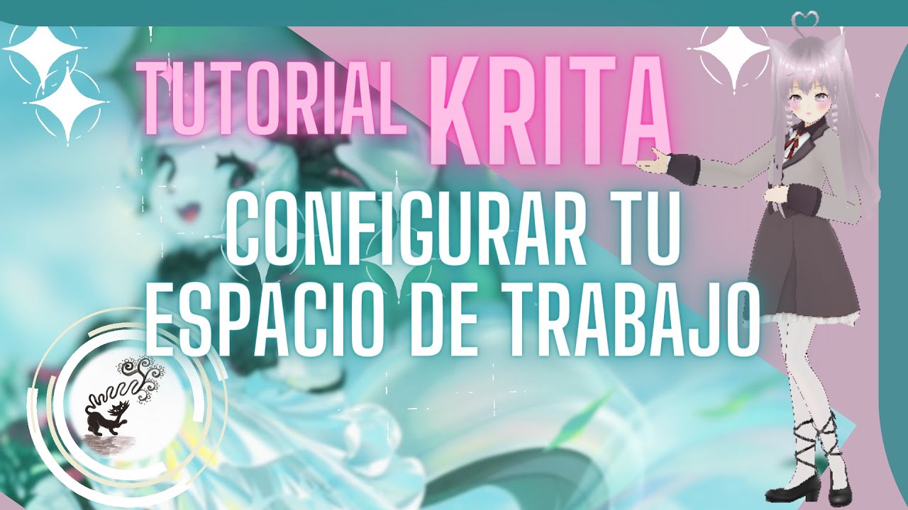 TUTORIAL KRITA Como configurar Espacios de trabajo - YouTube