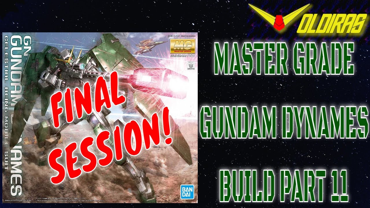 Gunpla Build - Master Grade Gundam Dynames Part 11 - YouTube
