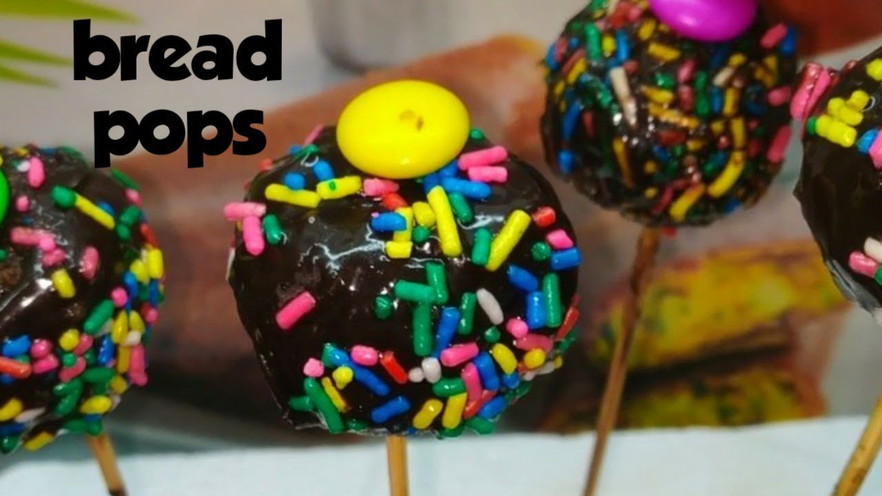 Bread pops | quick and easy bread pops | party dessert recipe - YouTube