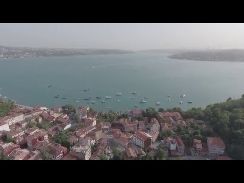 DJI Phantom 4 Testi, istanbul havadan görüntü.