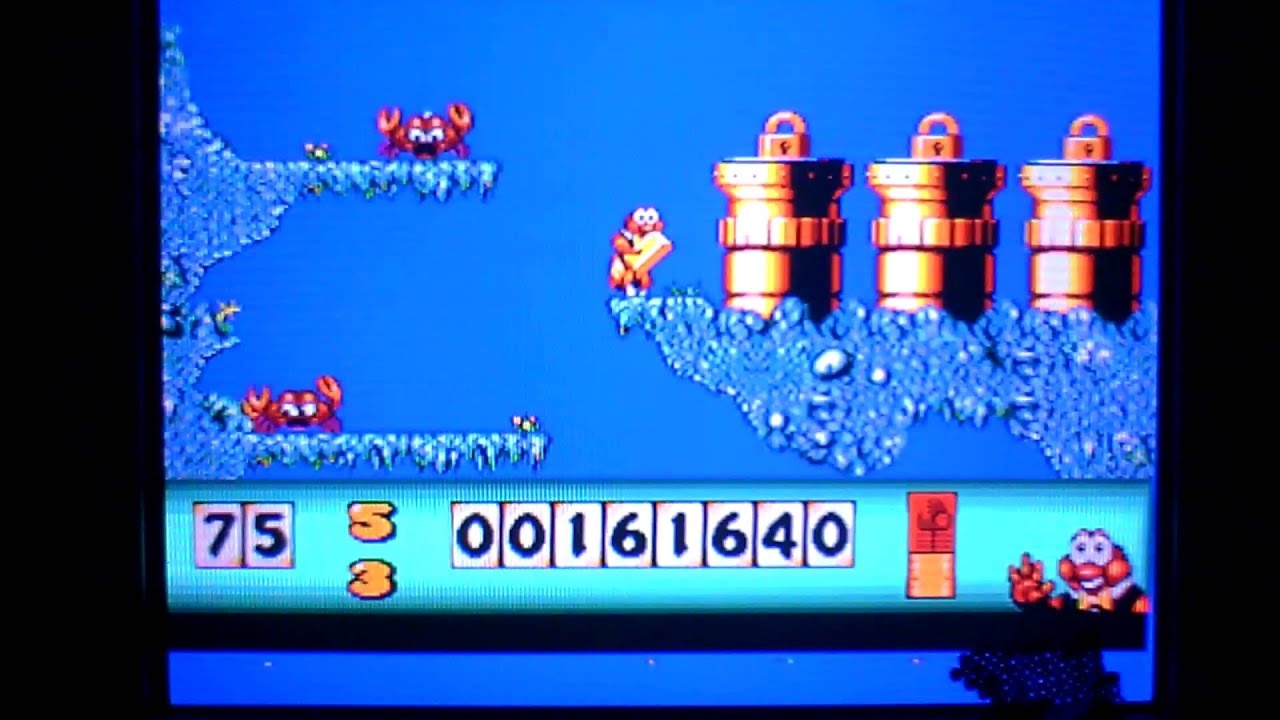 james pond 1 megadrive - YouTube