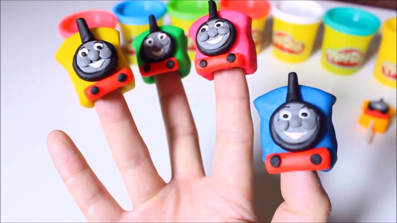 Thomas Finger Family Song Lollipops Nursery Rhyme - YouTube
