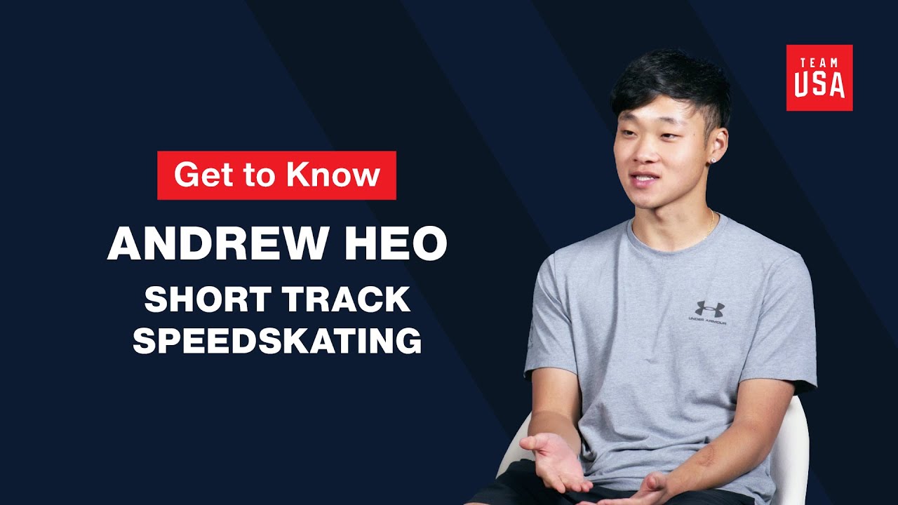 Speedskating Olympian Andrew Heo opens up about his road to the 2026 ...