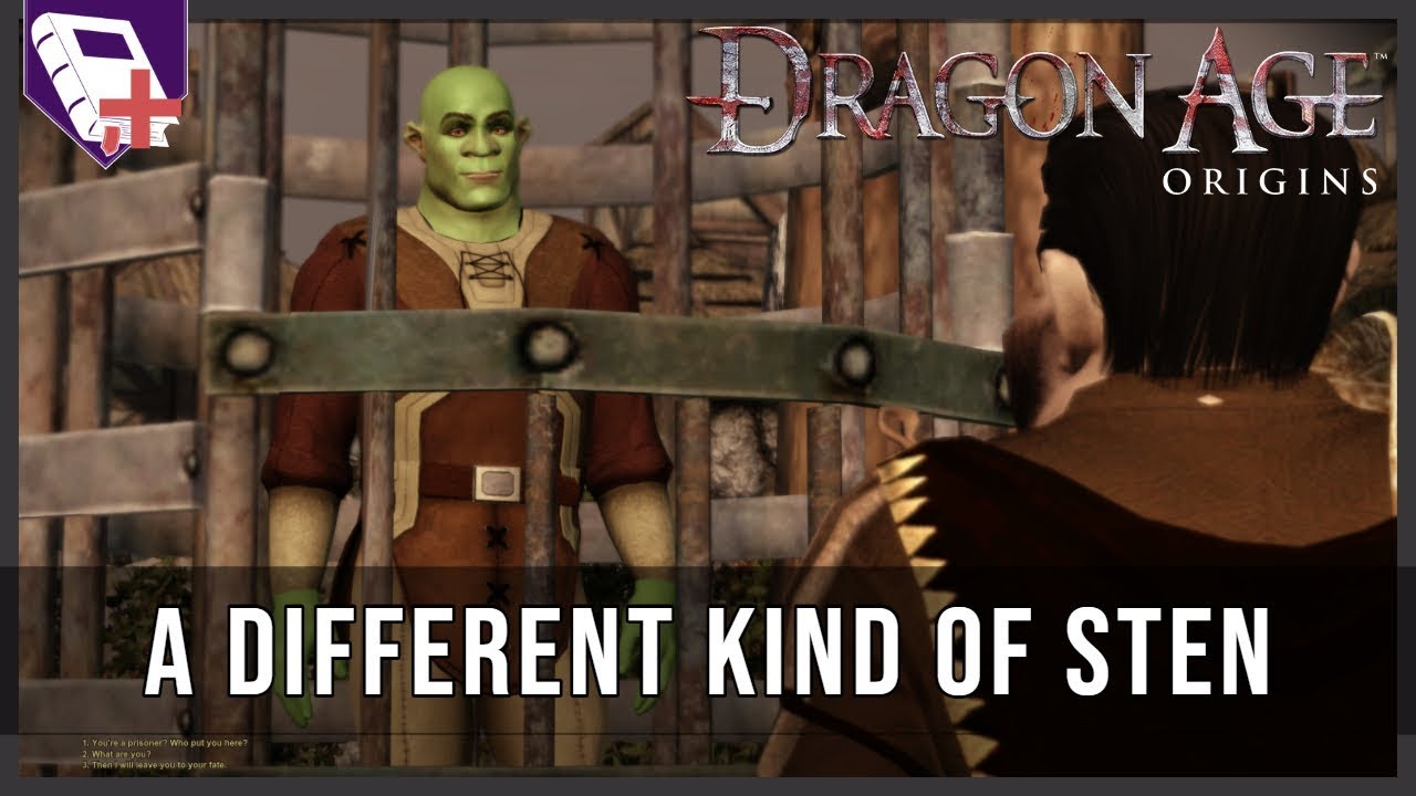 Dragon Age: Origins - A Different Kind of Sten (DA:O #3) - YouTube