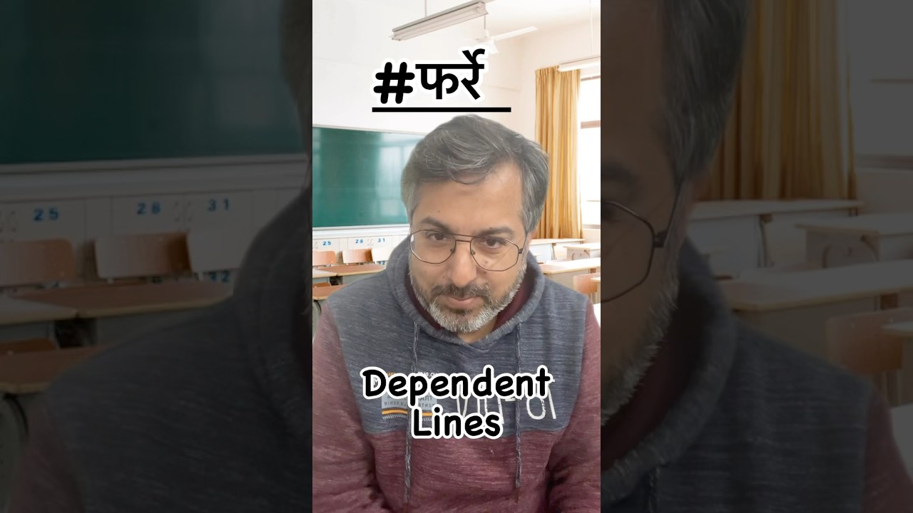 Road to Boards| What are Dependent Lines | Linear Equations in two ...