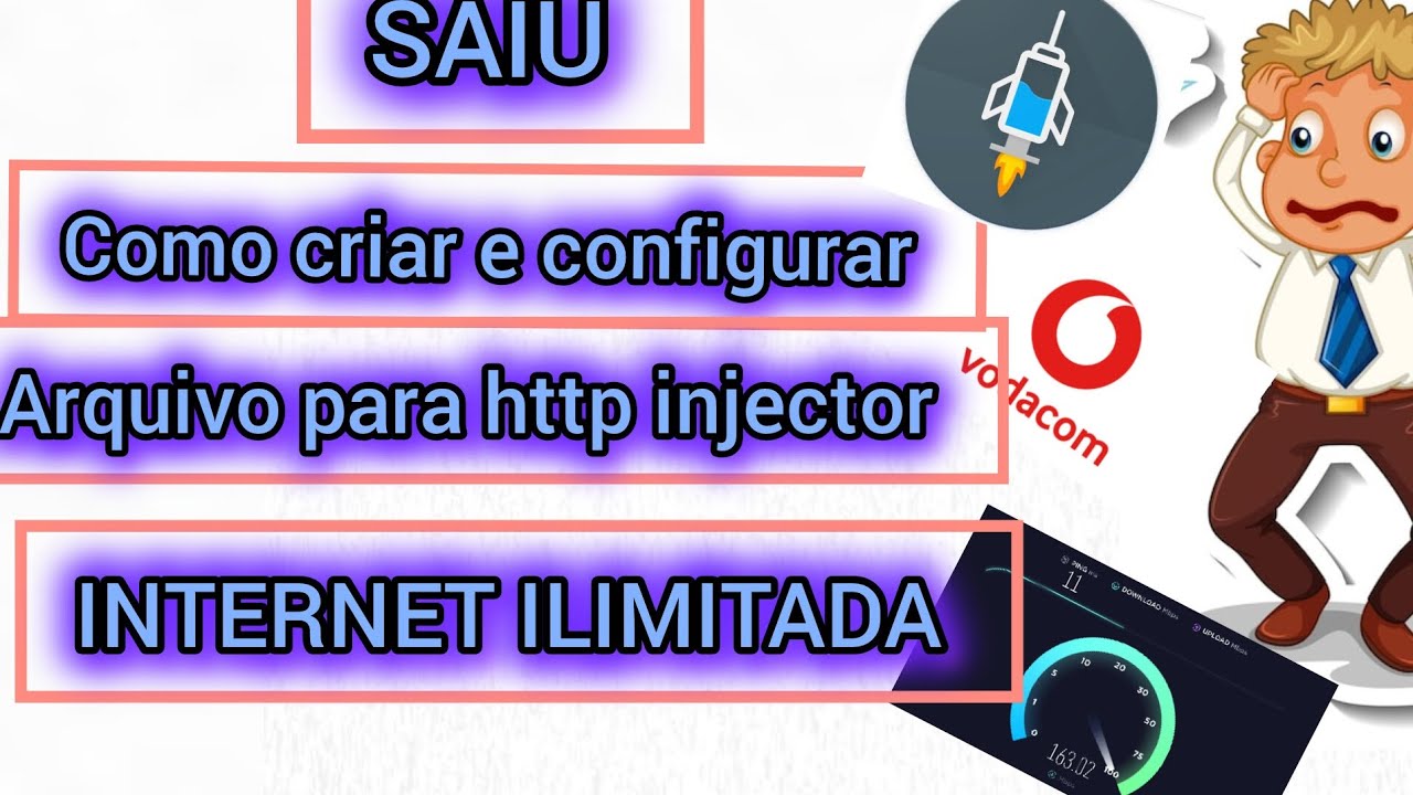 COMO CRIAR E CONFIGURAR ARQUIVO DE INTERNET [ HTTP INJECTOR ] - YouTube
