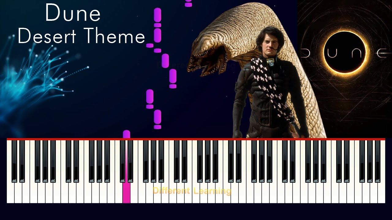 Dune - Desert Theme [1984] - Piano Tutorial - YouTube