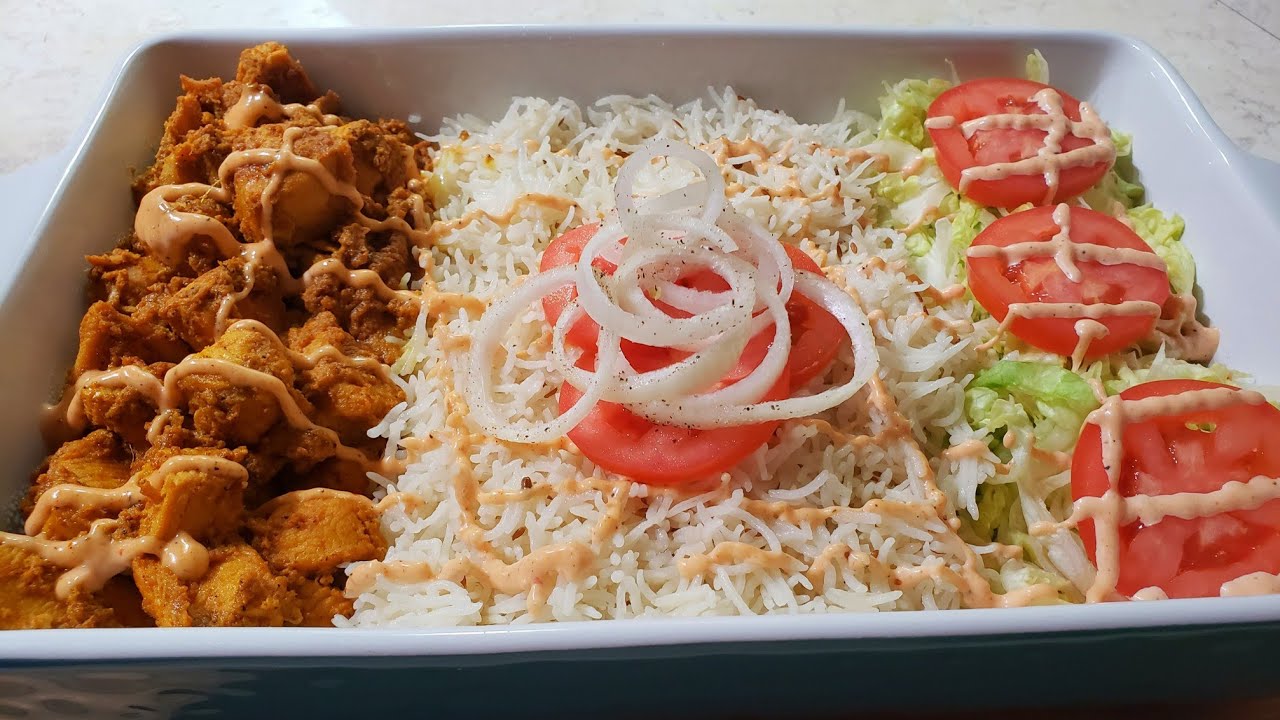 Chicken BBQ Rice Platter Recipe| Quick and Unique Recipe By Home Chef ...