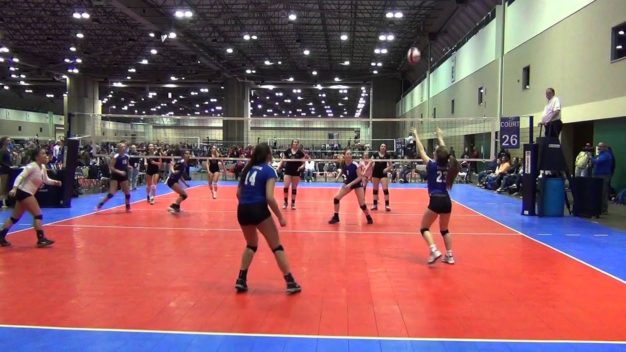 Julia DeLo #3 Setter, KC MLK tournament, day 1 highlights 1/16/16 - YouTube