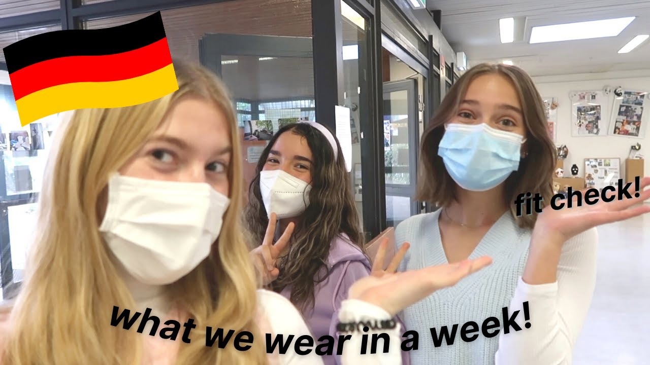 what germans actually wear to school! a week in a gymnasium as an ...