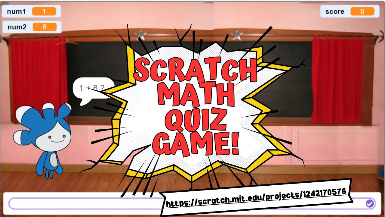 Scratch Math Quiz Game for Kids (Step-by-Step Tutorial) - YouTube