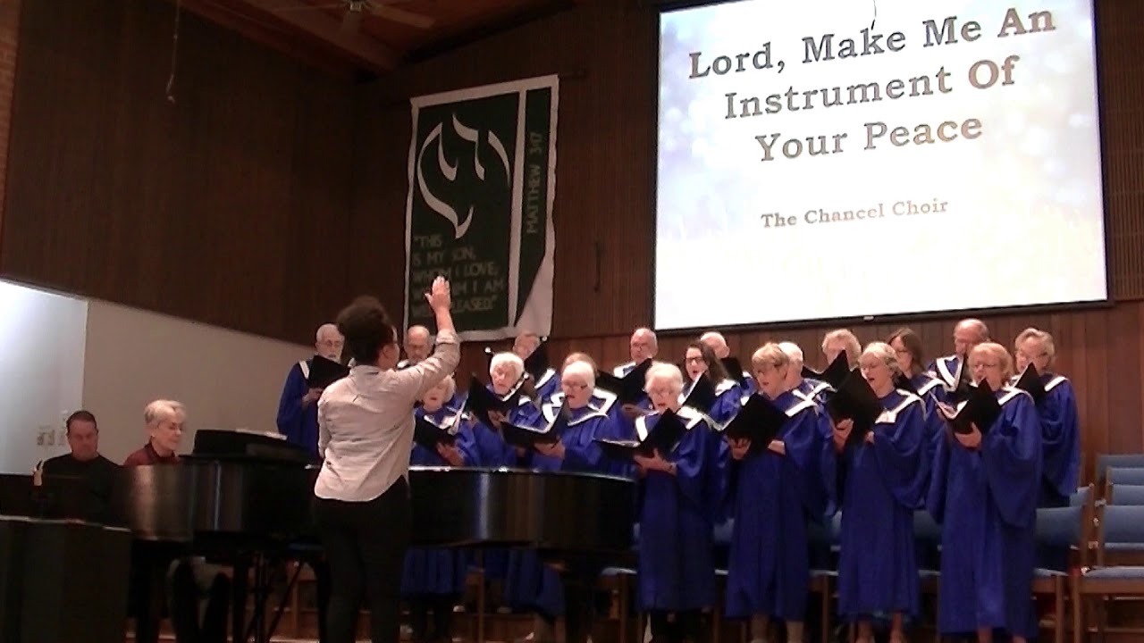 “Lord, Make Me An Instrument Of Your Peace” - YouTube