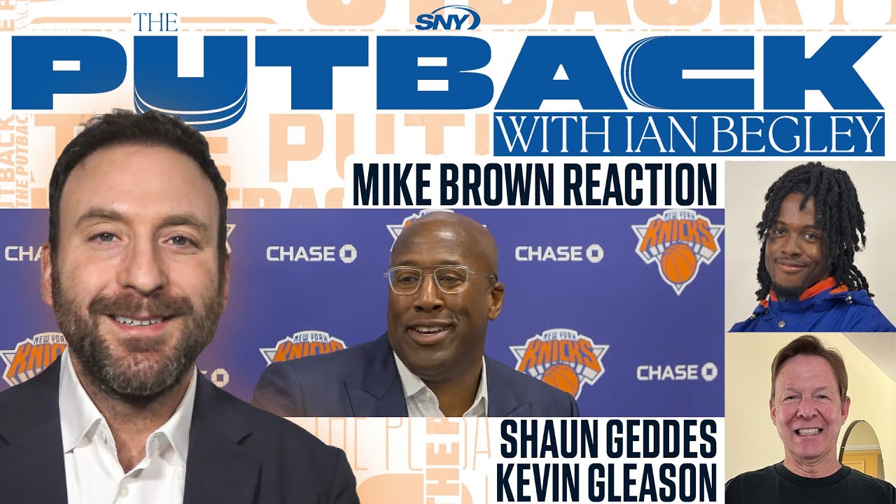 The Putback with Ian Begley Mike Brown reaction with Shaun Geddes and ...