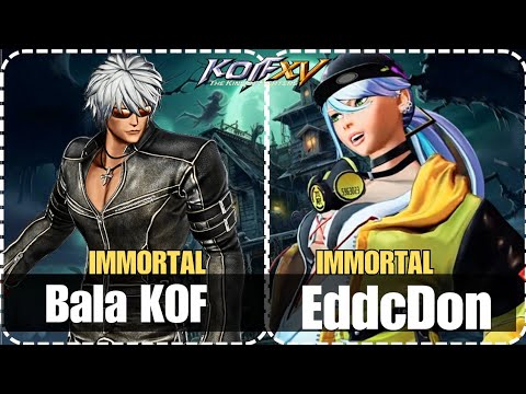 KOFXV ⚡ BALA KOF VS EDDCDON⚡ HIGH LEVEL GAMEPLAY ⚡ KING OF FIGHTERS 15 ...