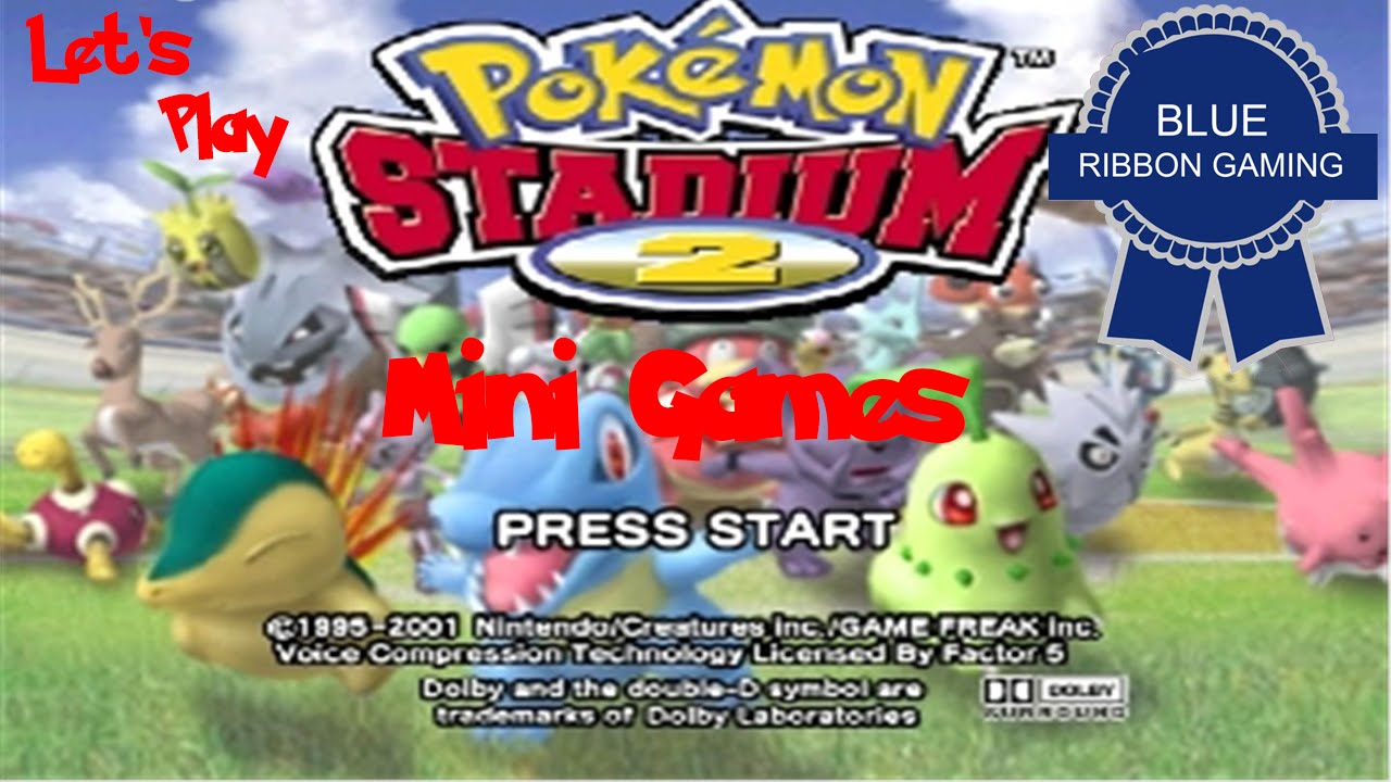 Let's Play - Pokemon Stadium 2 Mini Games - YouTube