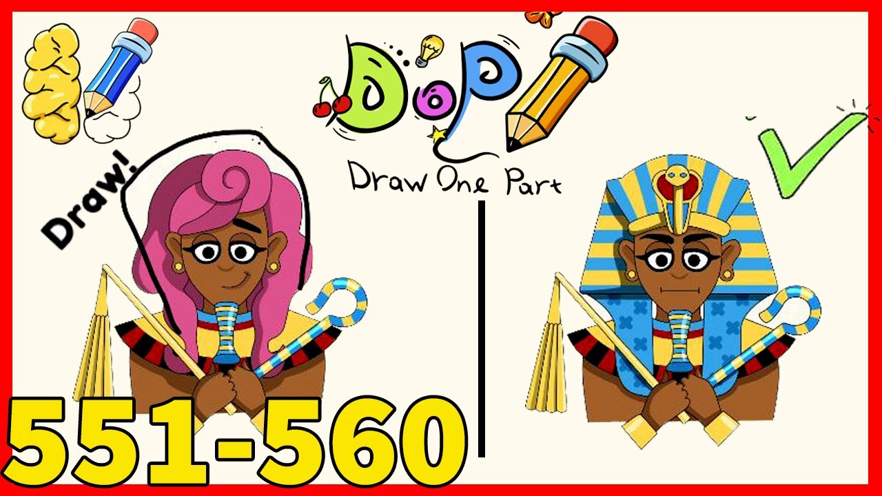 DOP Draw One Part Level 551 552 553 554 555 556 557 558 559 560 ...