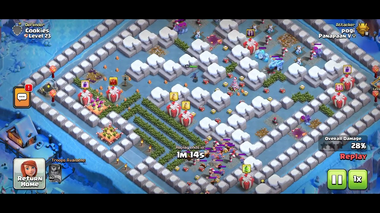 #clashofclans royal maze attack - YouTube