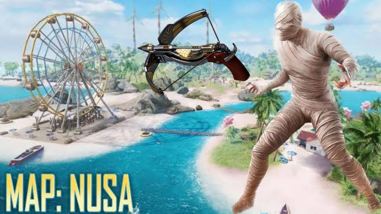 First Time NUSA Map PUBG Mobile - YouTube