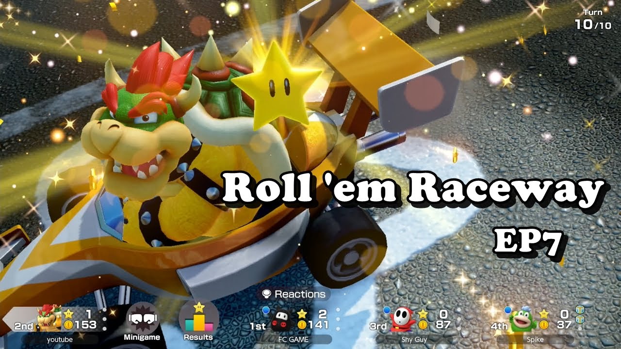 Super Mario Party Jamboree EP7 Roll 'em Raceway | Gameplay | Popular ...
