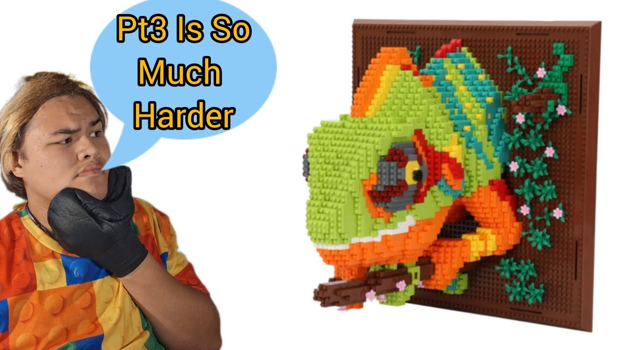 Building Insane Impossible LEGO Art Set Ever Pt3 - YouTube