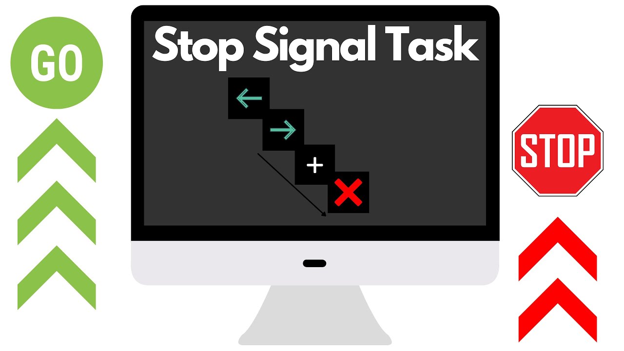 Stop Signal Task - Cognitive Psychology Paradigms and Task - YouTube
