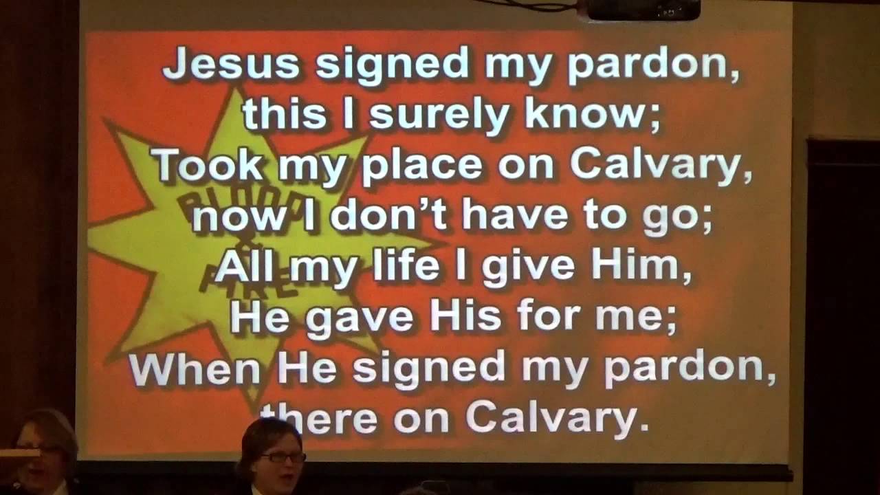 Jesus Signed My Pardon - YouTube