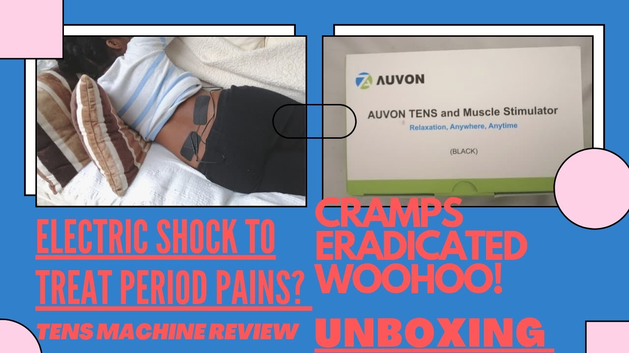 Unboxing & testing a TENS machine || THE END OF MENSTRUAL CRAMPS? - YouTube