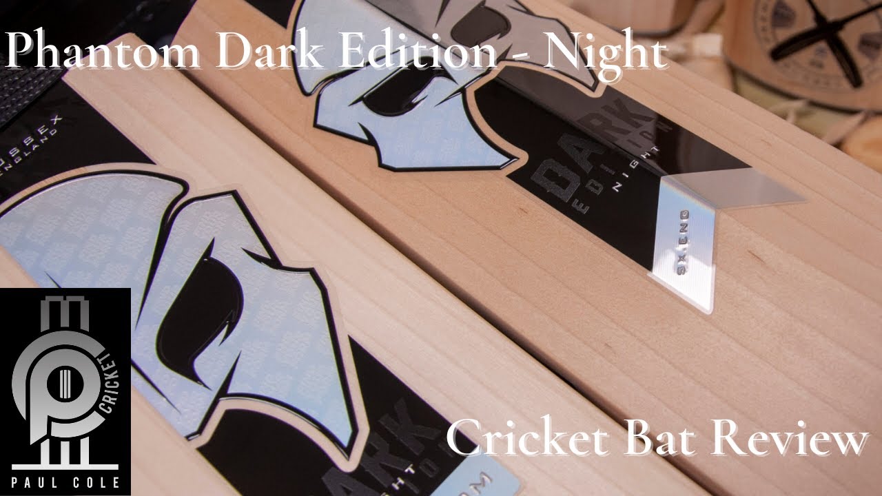 Phantom Dark Edition - Night Cricket Bat Review - YouTube