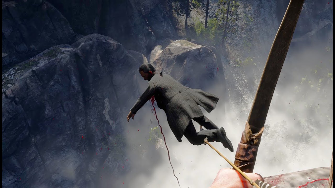 Red Dead Redemption 2 - Slow Motion intense moments (PC 60FPS) - YouTube