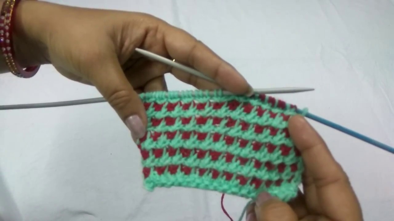 double colour design - YouTube