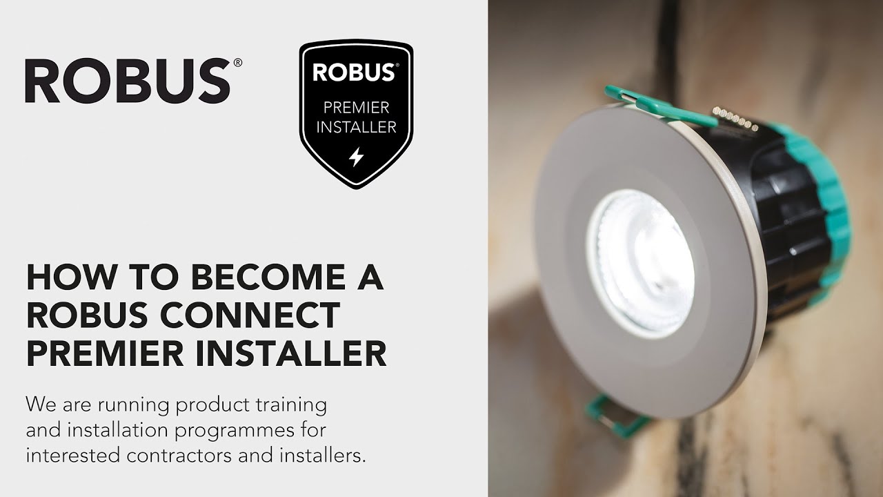 Become ROBUS CONNECT Premier Installer - YouTube