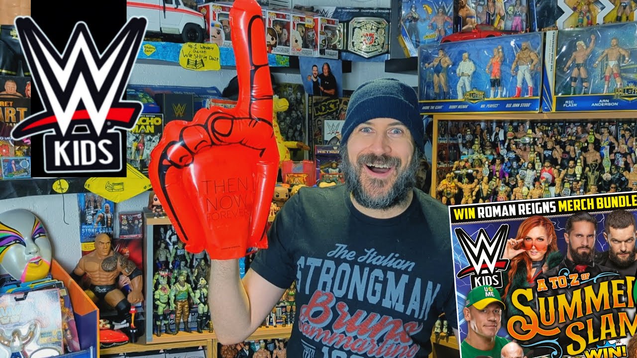 A To Z Of WWE Summerslam - WWE Kids Magazine Review (July 2022) - YouTube