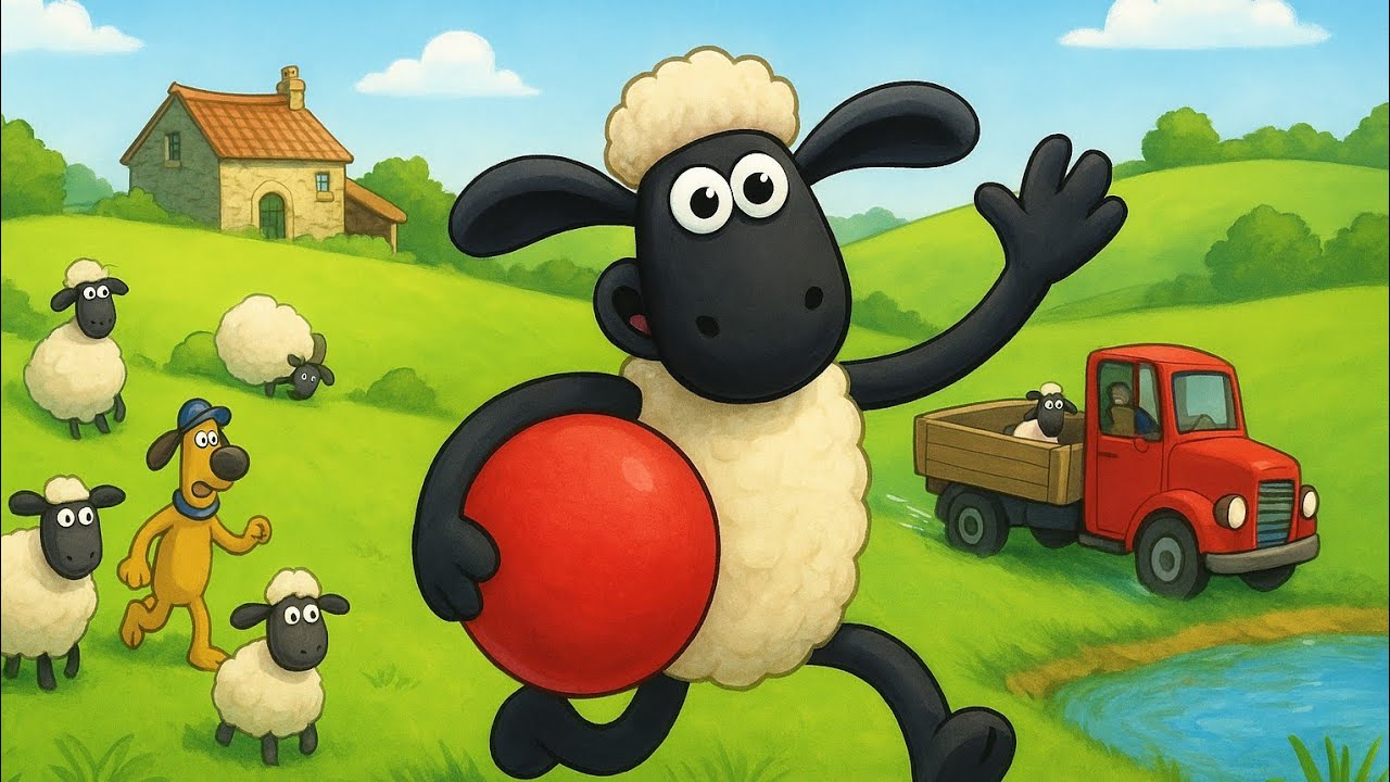 Shaun the Sheep’s Funny Farm Adventure | A Day Full of Surprises and ...