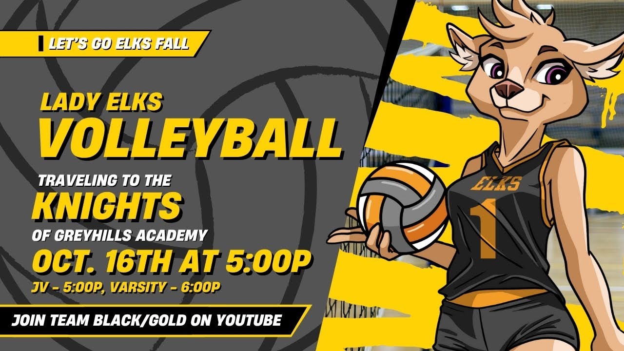 Volleyball | Travel to Greyhills (Knights) - 10/16/2025 at 5:00pm - YouTube