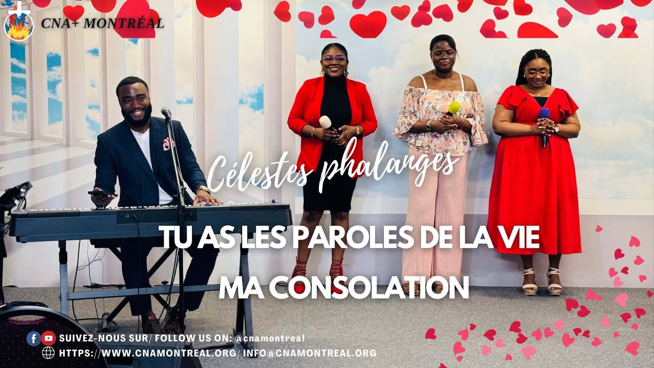 Ma consolation | Tu as les paroles de la vie | Les Célestes Phalanges ...