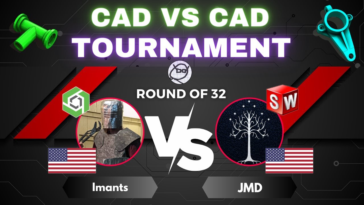 CAD vs CAD SPEEDMODELING SHOWDOWN! - September 23 Live Tournament - YouTube