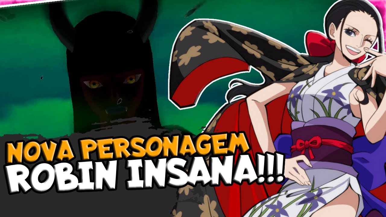 É REAL! Nico Robin de onigashima CHEGOU no One Piece Fighting Path ...